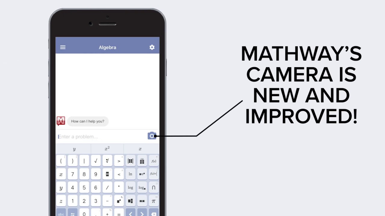 Mathway's Camera is New and Improved!