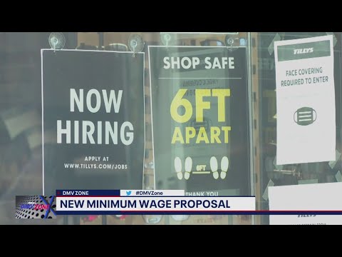 Lower minimum wage proposed for workers under 18 in Virginia | FOX 5's DMV Zone
