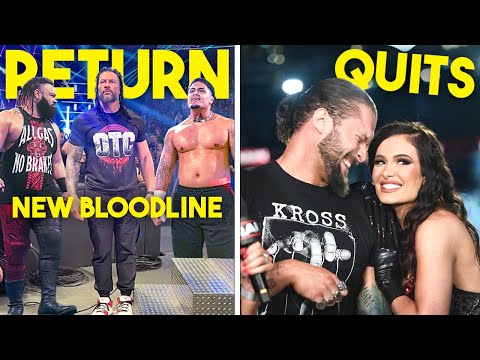 Roman Reigns Returns With NEW Bloodline...Karrion Kross QUITS WWE For Major Reason...Wrestling News