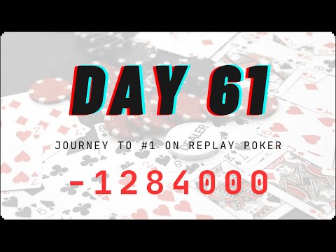 Outplayed heads-up | Day 61 of Journey to #1 on Replay Poker