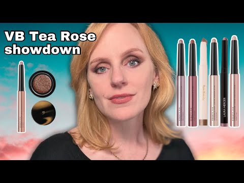 Quick & budge-proof EYESHADOW STICKS FOR SUMMER ☀️ // VB Tea Rose vs an eyeshadow stick?