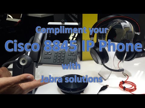 Compliment your Cisco 8845 IP Phone with Jabra solutions