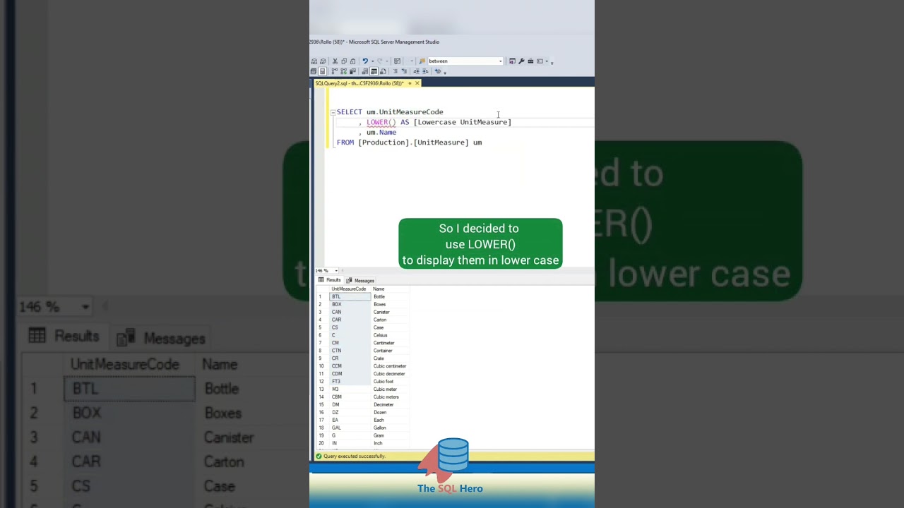 Basic function for STRINGs #SQL #dataengineering #dataanalytics #datascience  #database  #data