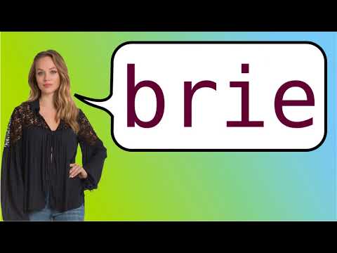 How to say 'brie de Meaux' in French?