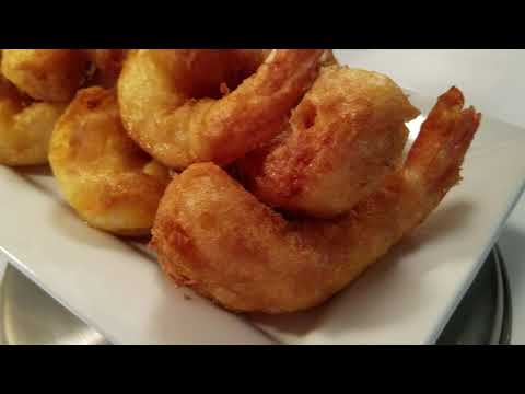 My Crispy Beer Batter Shrimp!😋