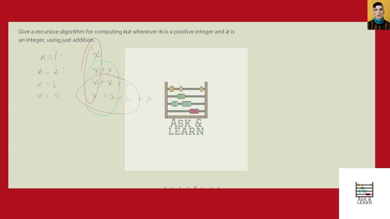 [Math] Give a recursive algorithm for computing values of the Ackermann function. [Hint: See the pre