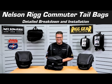 Nelson Rigg Commuter Tail Bag Review and Installation | CL-1060-R Lite | CL-1060-S2 | CL-1060-ST2