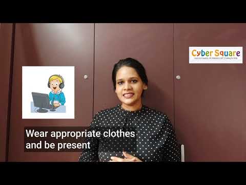 Rules & Reminder for Online Class | Cyber Square - Coding for Kids | Online coding courses for kids