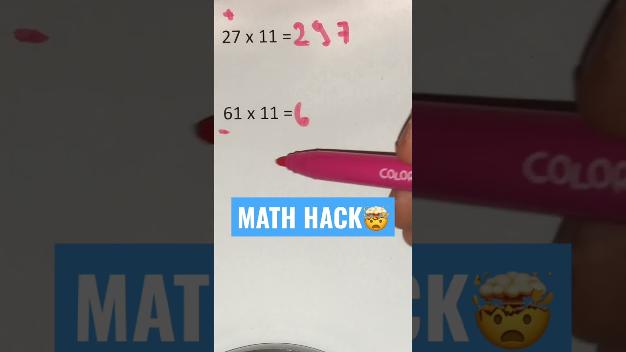 Did You Know This Insane Math Hack?!#hack #math #mathematics #mathtricks #shorts #foryou #maths