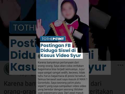 Viral Postingan FB Diduga Curhatan Siswi Pemeran Video Syur Bareng Pak Guru di Gorontalo: Ngaku Malu