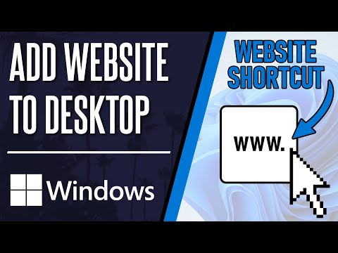 How to Add Website Shortcut to Desktop on Windows 10/11 PC