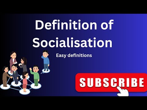 Definition of Socialisation.Easy definition of Socialisation.#social #socialisation