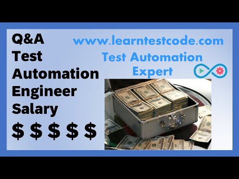 Test Automation Engineer Salary $$$$ #testautomationexpert #testautomation #testautomationsalary |QA
