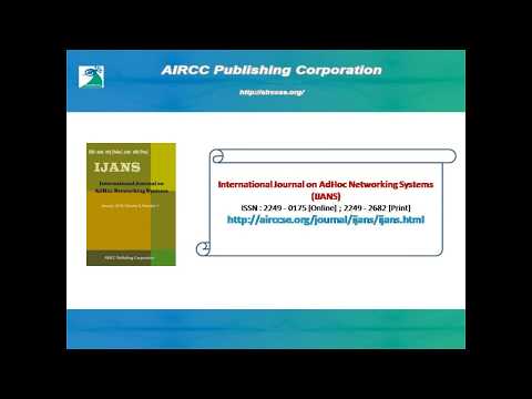International Journal on AdHoc Networking Systems (IJANS)