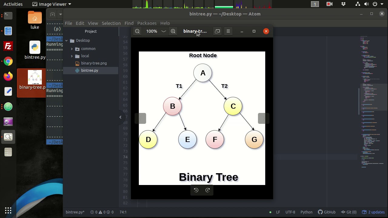 Python 3 Class Based Binary Tree - Part 2