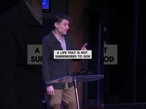 Surrender it all to God. #sundaymessage #sermon #jesus #truthspoken #christianshorts #sermonclips