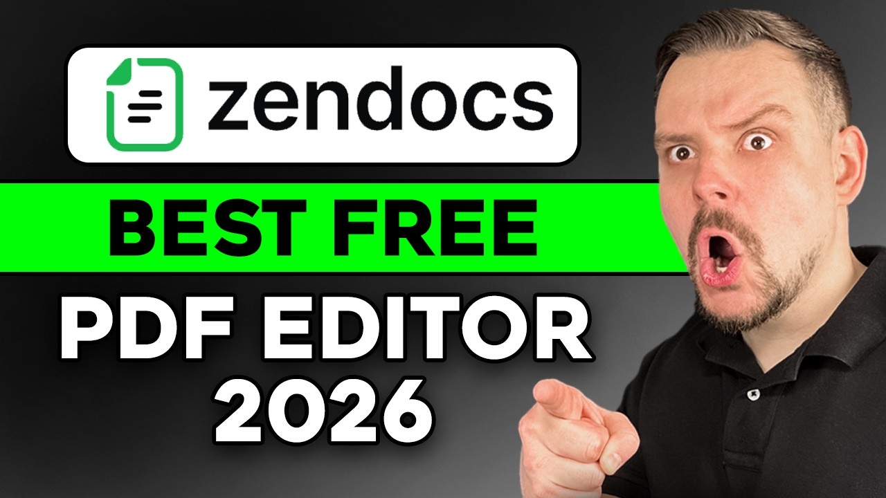 Best FREE PDF Editor - ZenDocs Review (2026)
