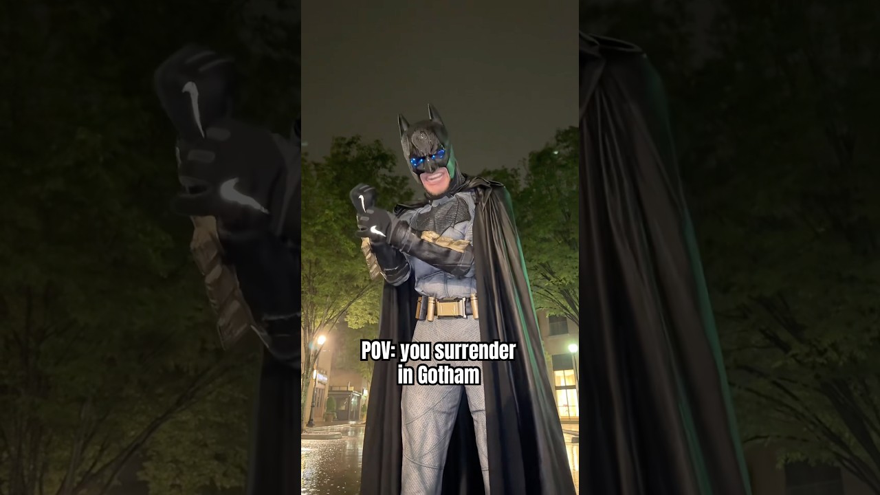 BATMAN: When you surrender in Gotham #shorts #batman