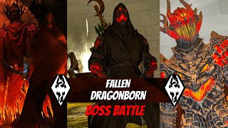 Skyrim AE - MODDED GAMEPLAY - Fallen Dragonborn -Boss Battle- at Skyrim ...