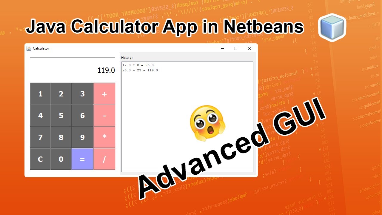 Calculator in Java Swing using JLabel
