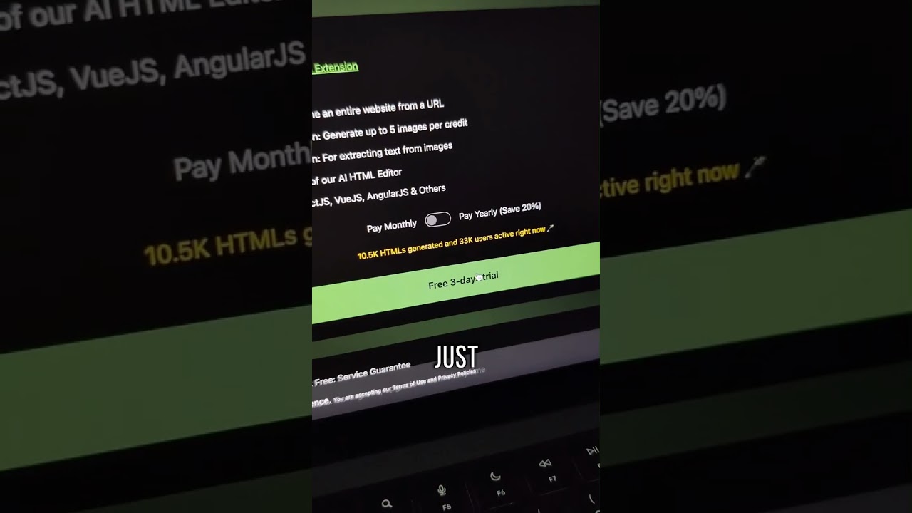 Transform Images to Code Instantly! WebDev's New Best Friend!