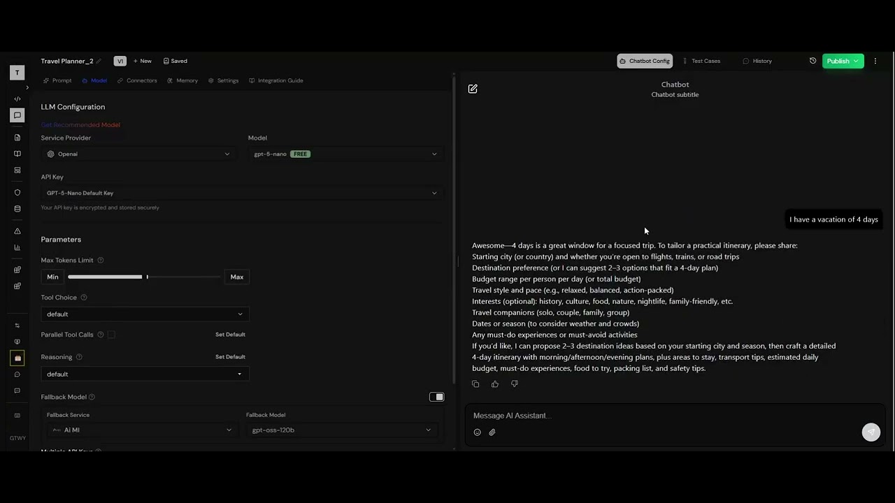 Create Your Own Travel Planner with AI