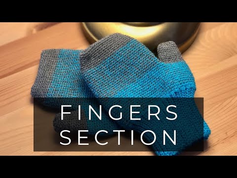Mittens fingers section - Woolpedia®