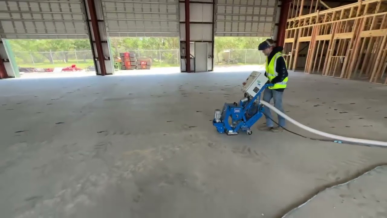 Total Surface Concepts South Texas premiere concrete floor coating contractor shotblast surface prep