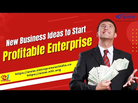 New Business Ideas to Start Profitable Enterprise – Niir Project ...