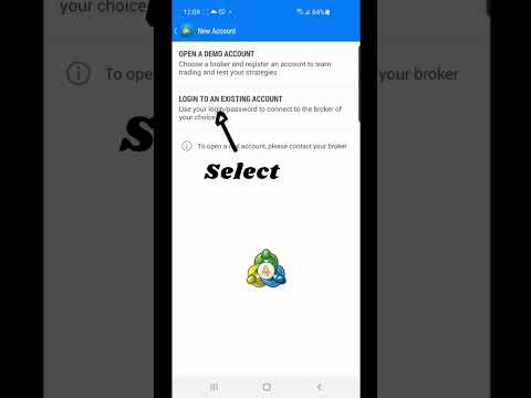 MT4 app for beginners - How to add Broker account to MT4 app #shorts