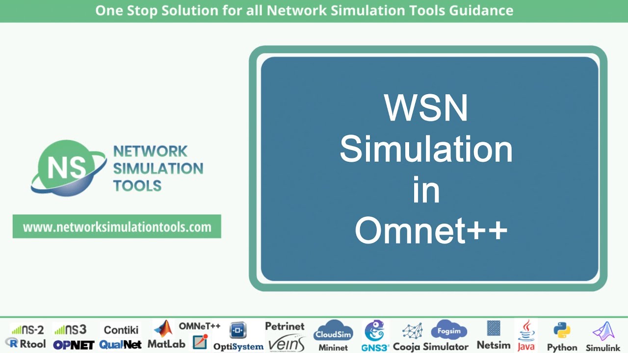 WSN Simulation in Omnet++ | WSN Simulation in Omnet++ Projects