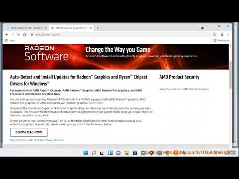 Download and Install AMD Radeon RX 590 Driver for Windows 11/10/8