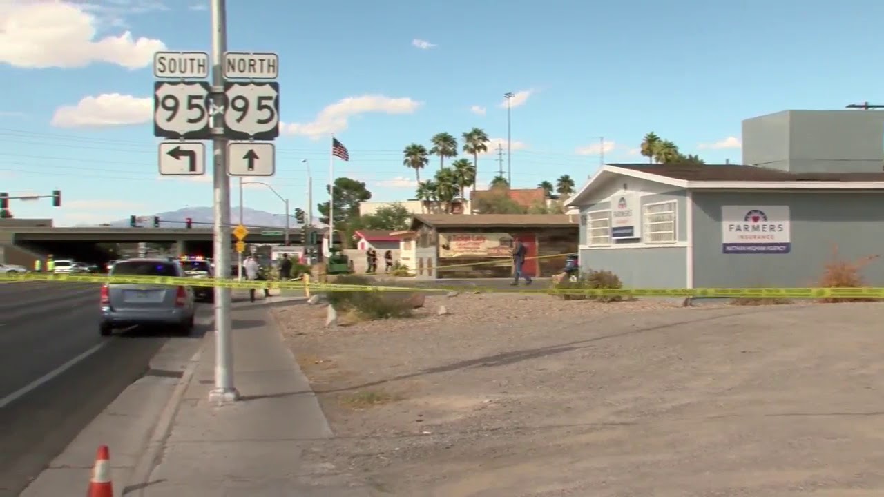 Man arrested, charged with murder in case of woman found dead in Las Vegas driveway