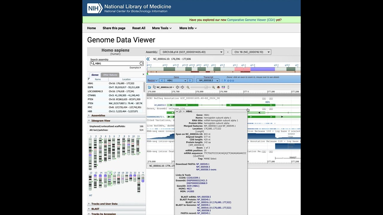 Using the Genome Data Viewer