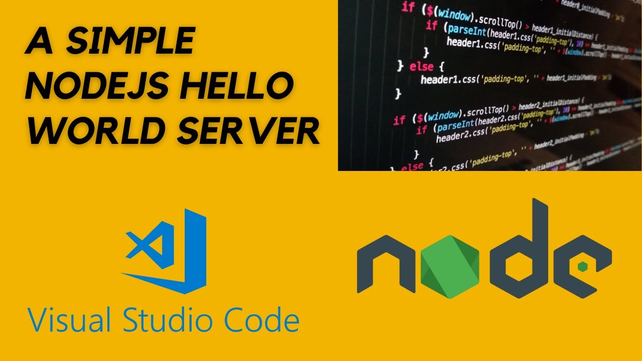 A simple Hello World NodeJS Server