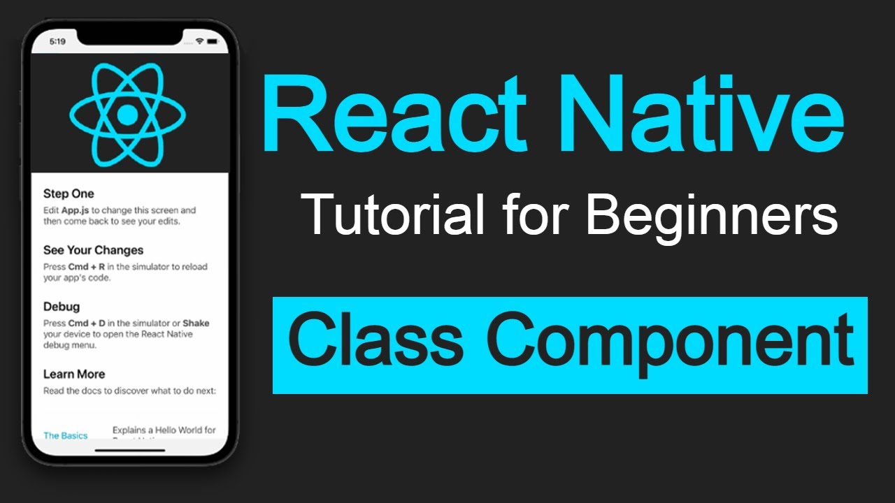 React Native tutorial #19 Class Component