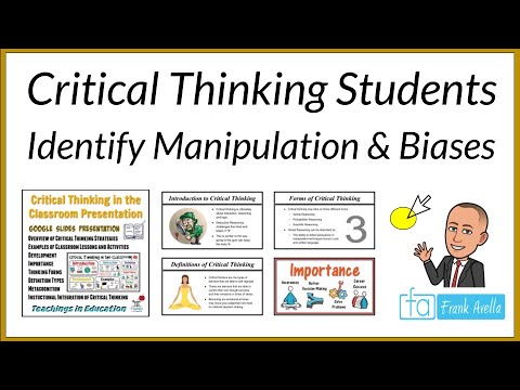 Teaching Critical Thinking: Education Conference & Live Chat