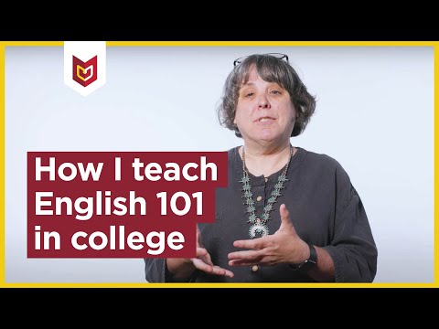 How I teach English 101