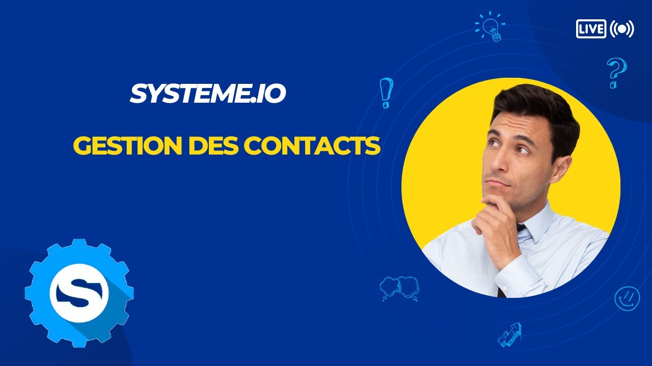 Systeme io - Gestion des contacts