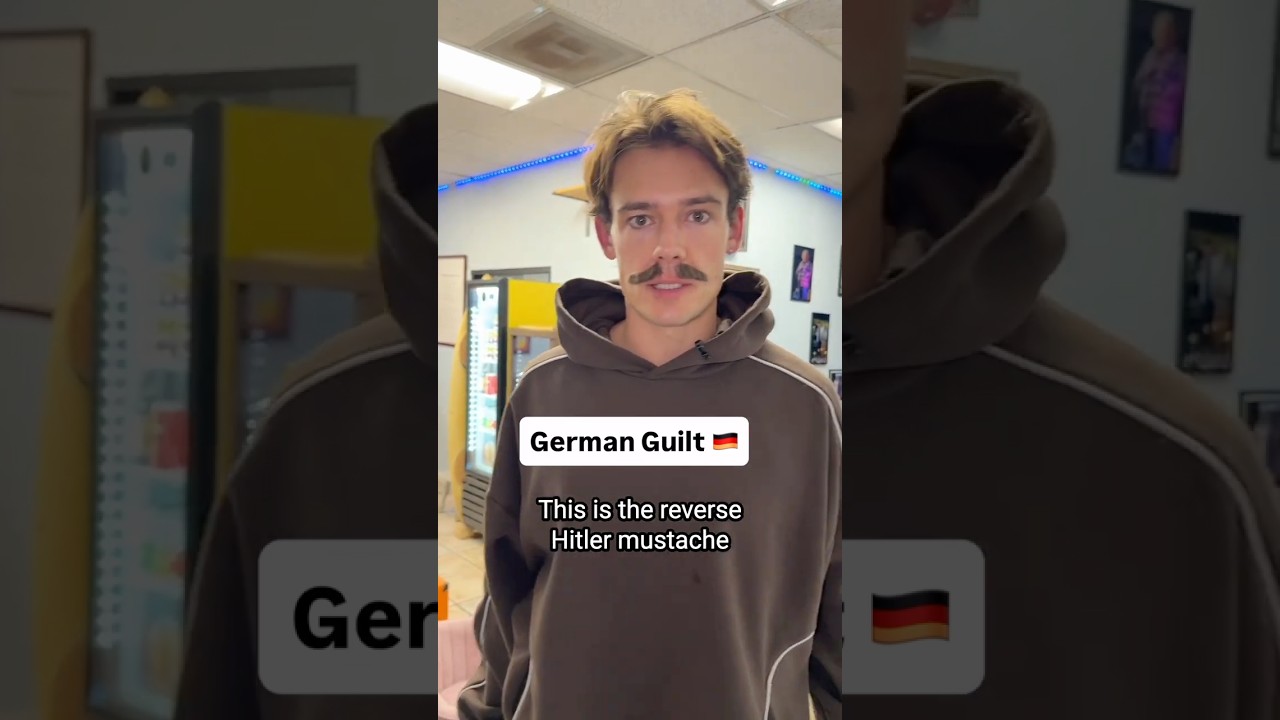 Reverse Hitler Mustache