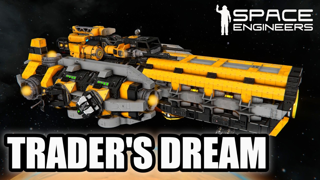 SMALL GRID LIGHT FREIGHTER BUILD - Space Engineers 2026