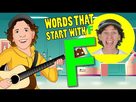 Words That Start With F Chant | Vocabulary Building | Dream English Kids