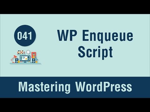 شرح درس إستعمال wp_enqueue_script لإضافة ملف السكربت بطريقة صحيحة - Mastering Wordpress - 00 - نفهم
