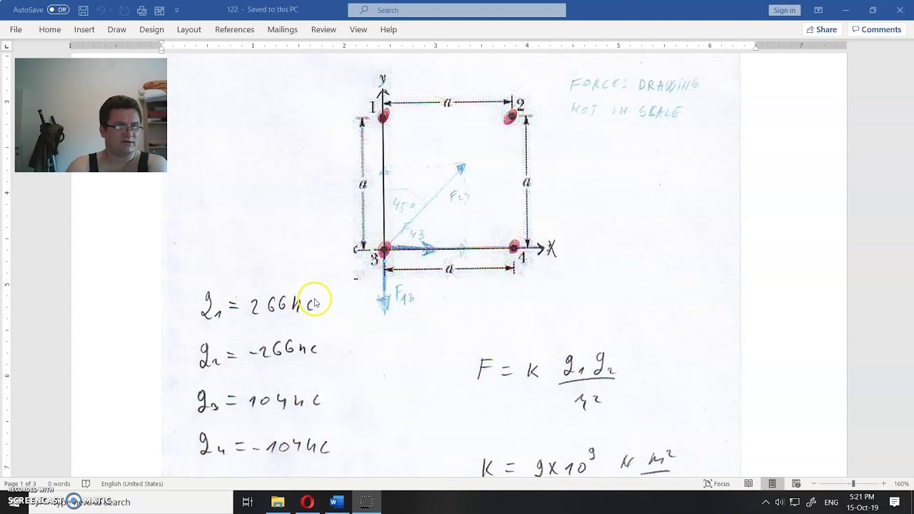 122. assignment (electrostatic force)