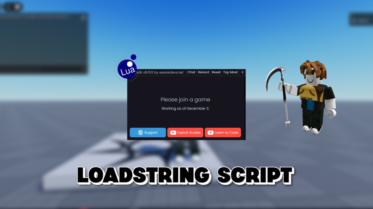Roblox how to make a loadstring exploit script | 2025