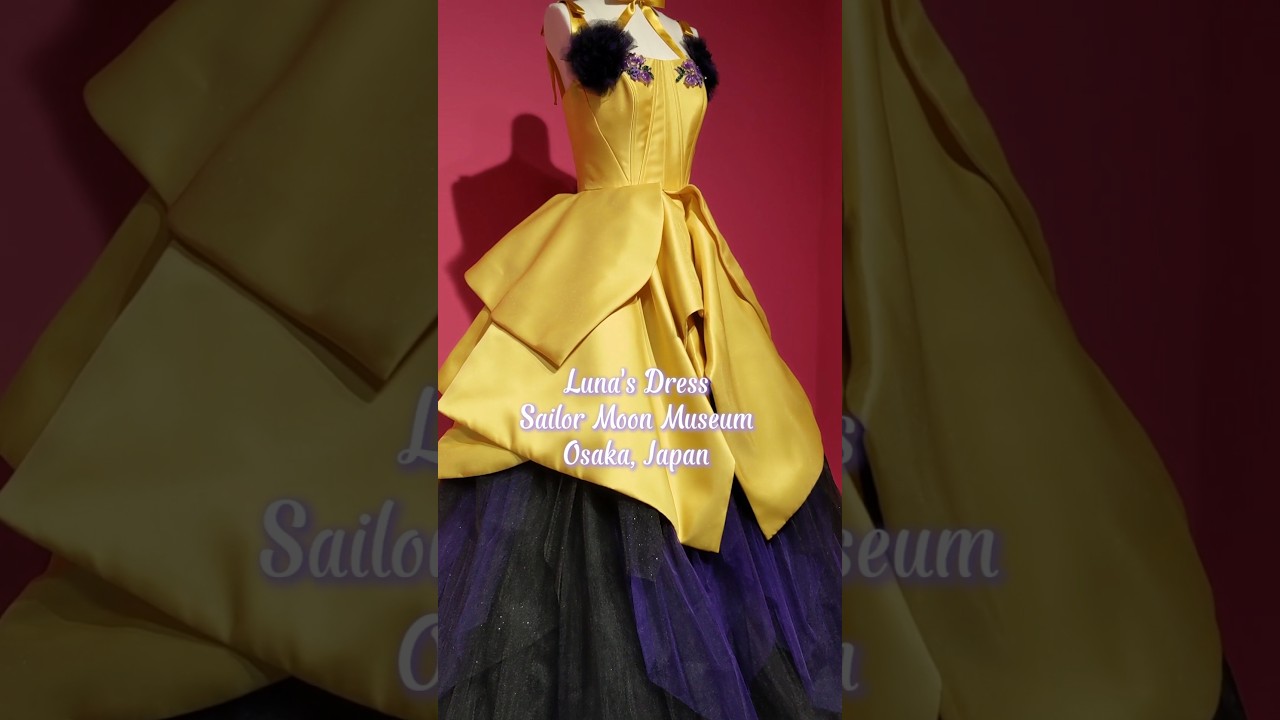 ✨Human Luna Dress at the Sailor Moon Museum ✨