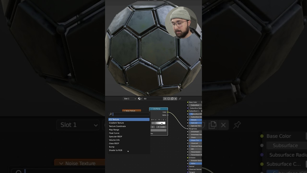 Making a Procedural Sci-Fi Material in Blender