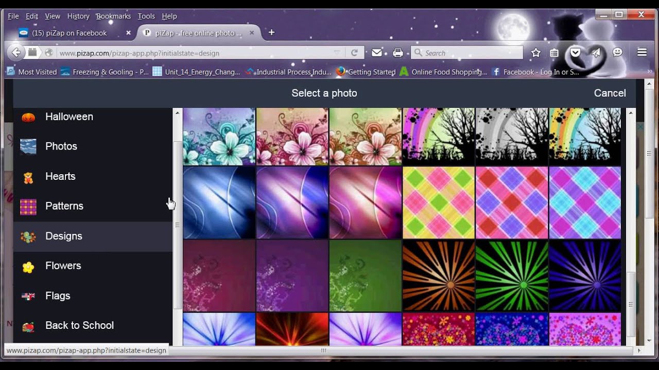 Pizap App Tutorial
