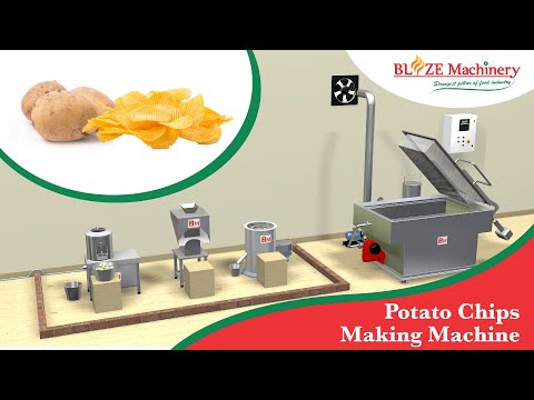 Potato Chips Making Machine - Potato Chips Manufacturing Machine Latest ...