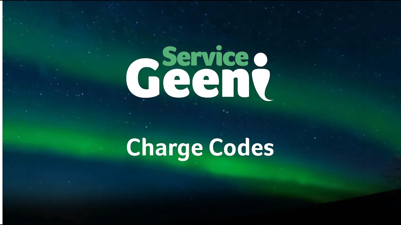 01 Charge Codes Overview